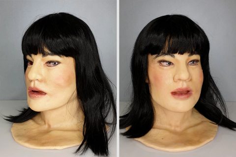 MANIKIN FACE OVERLAY WOMAN - NANCY | More Than Simulators